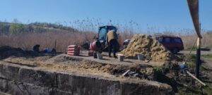 Восстановление моста в Первомайском – на финишной прямой (фото)